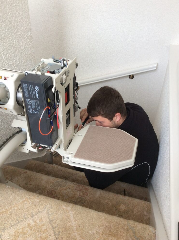 Stannah 260 Siena Curved Stair Lift Dolphin Devon Stairlifts