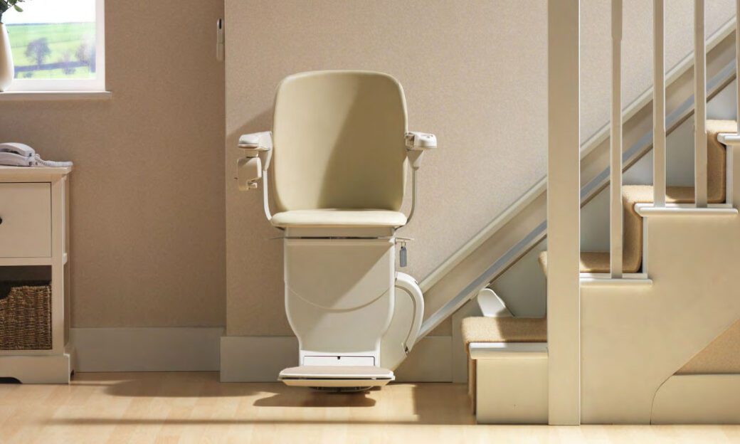 Stannah Siena straight stair lift – Dolphin Devon Stairlifts