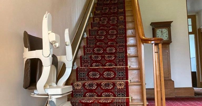 Stannah 600 Stairlift Installation – Dolphin Devon Stairlifts